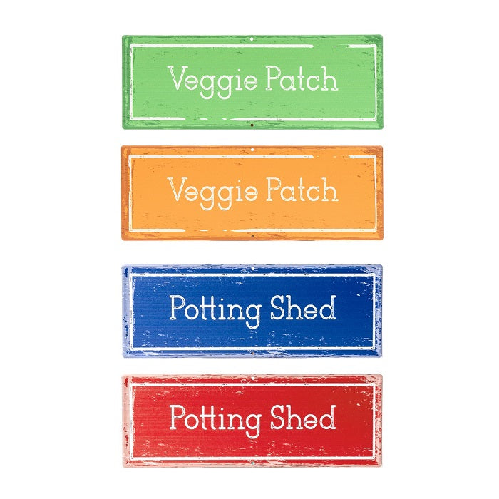 Veggie Patch & Potting Shed Signs – Jarrah Media